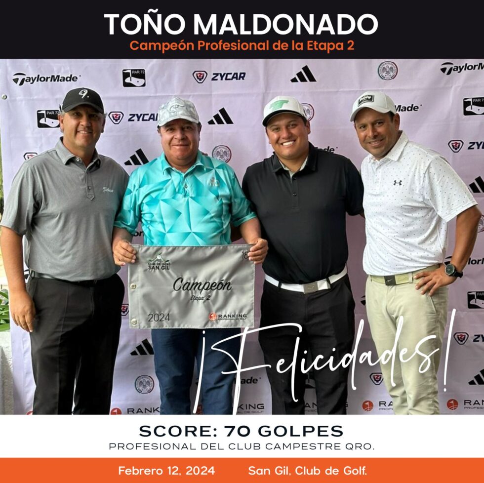 Etapa 2 del Ranking Profesional de Golf - Infogolf
